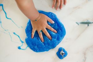 Deep Blue Ocean Slime 2021 | Entertain Your Toddler